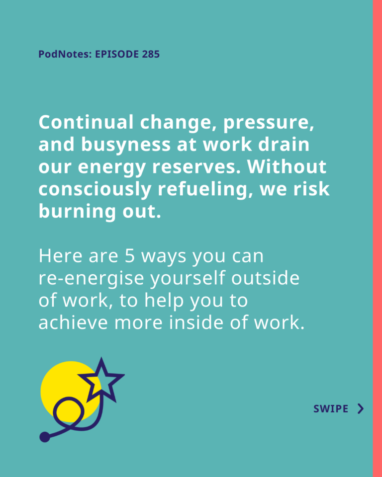 How to re-energise yourself and your work | Amazing If