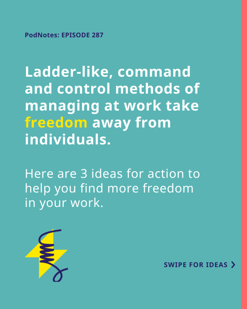 How to increase your freedom at work | Amazing If