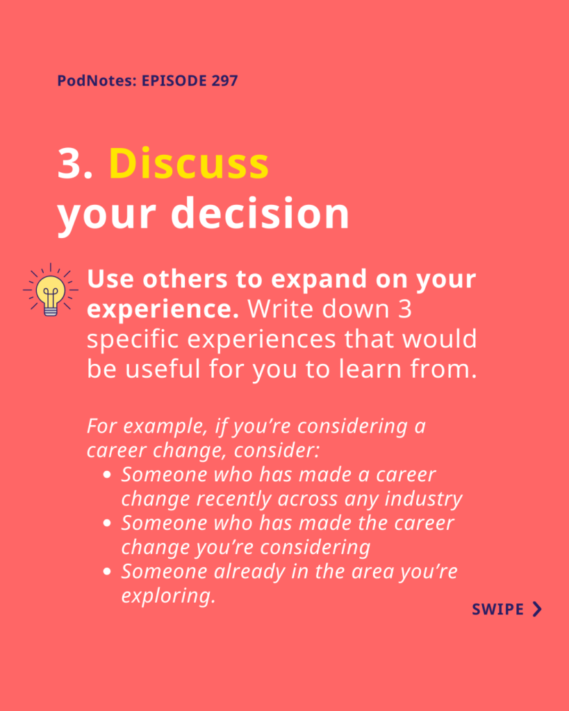 How to make difficult career decisions | Amazing If