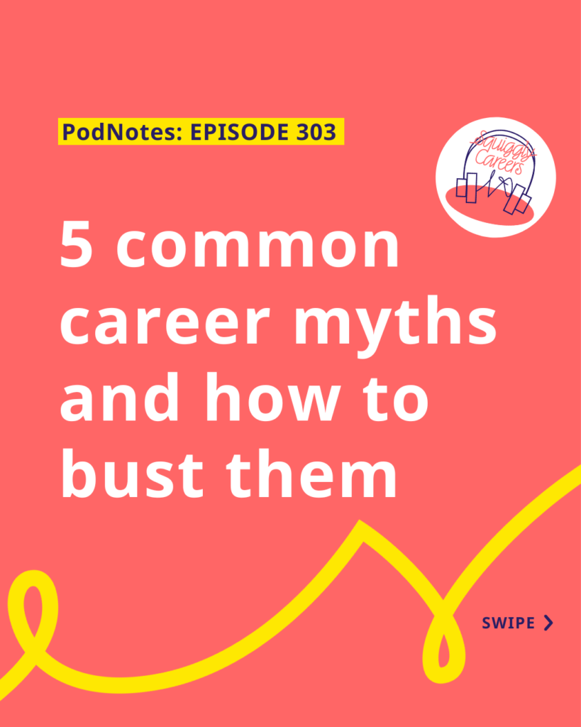 How to bust the career myths that hold you back | Amazing If