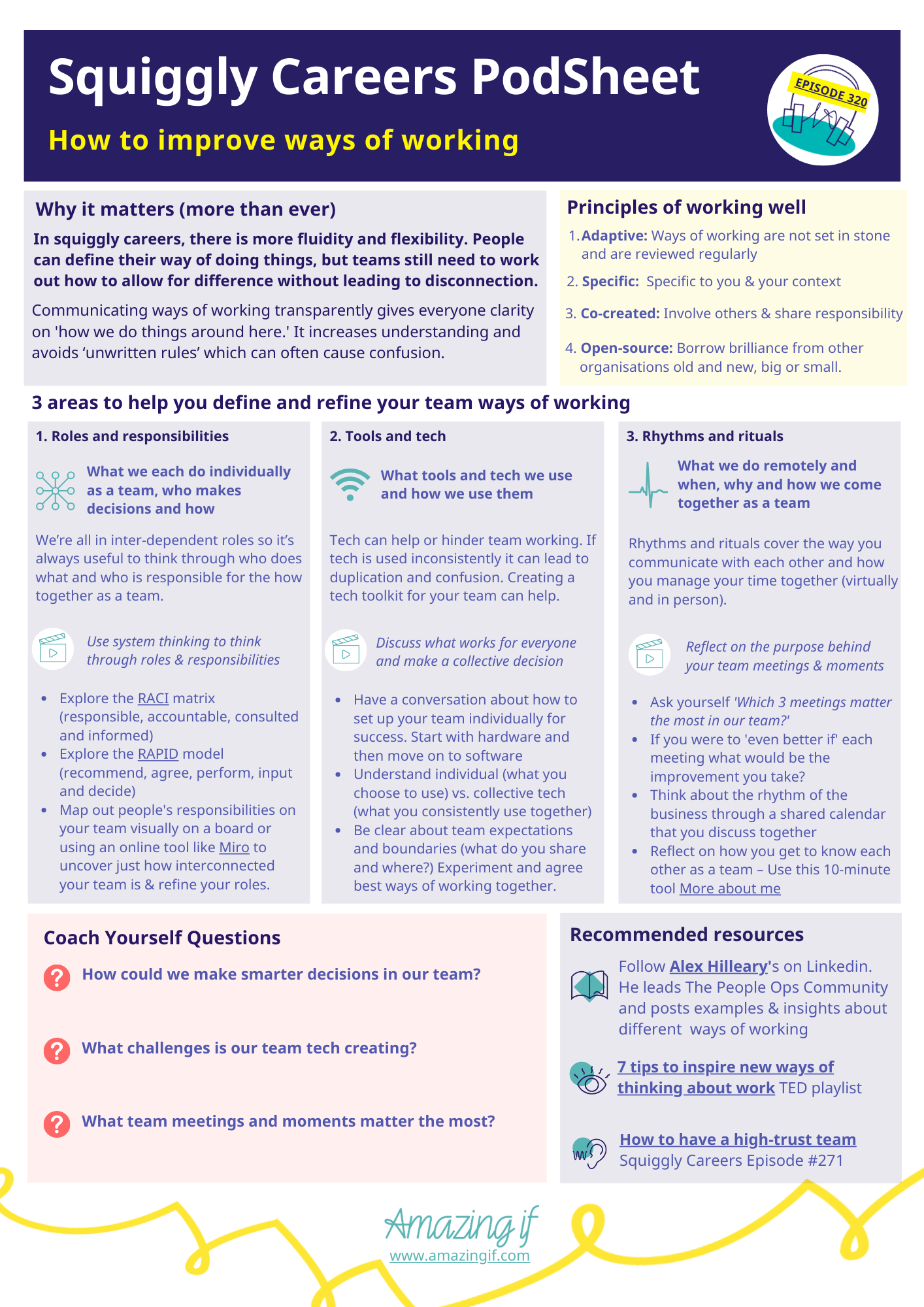 How to improve ways of working | Amazing If