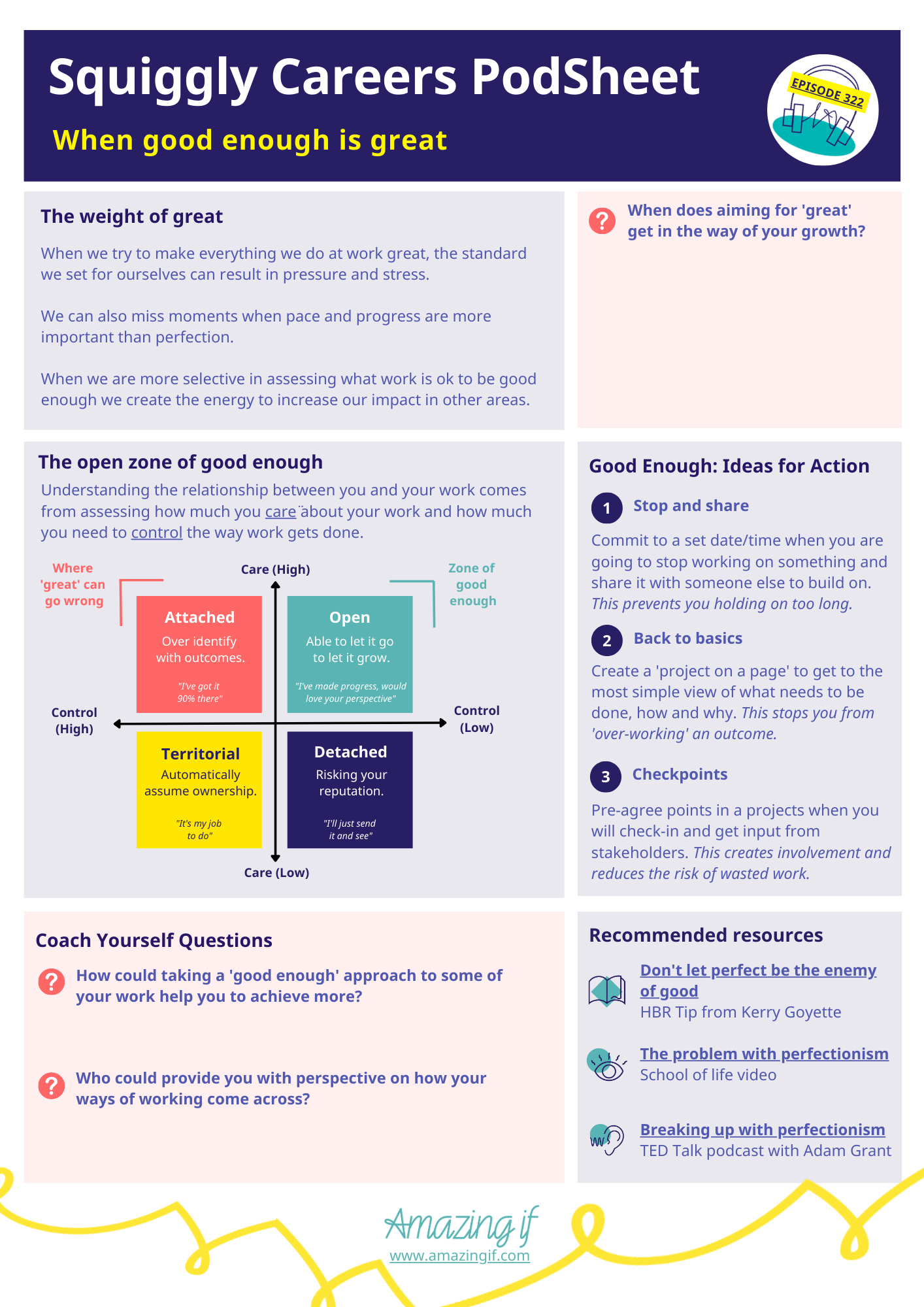 When good enough is great | Amazing If