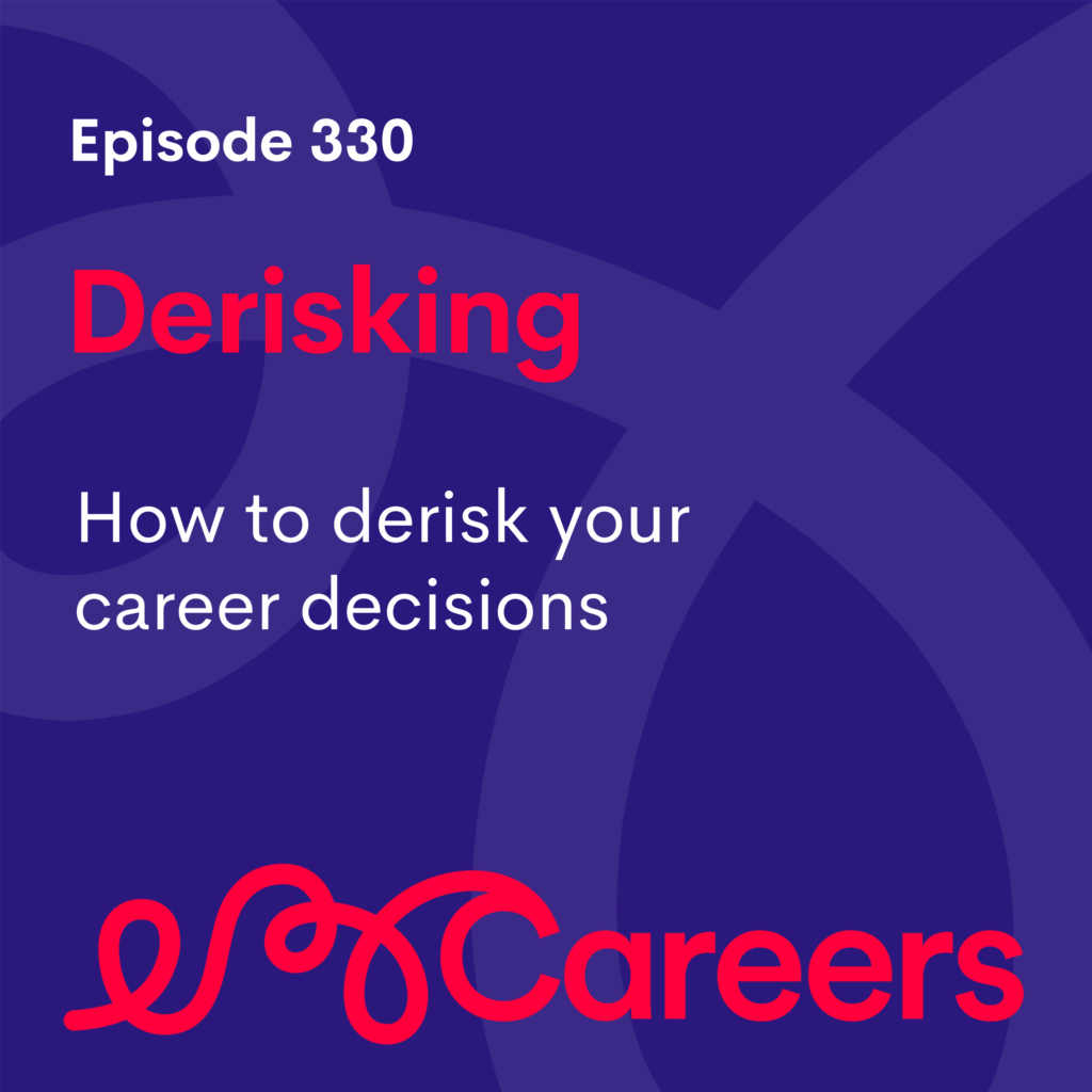 How to derisk your career decisions | Amazing If