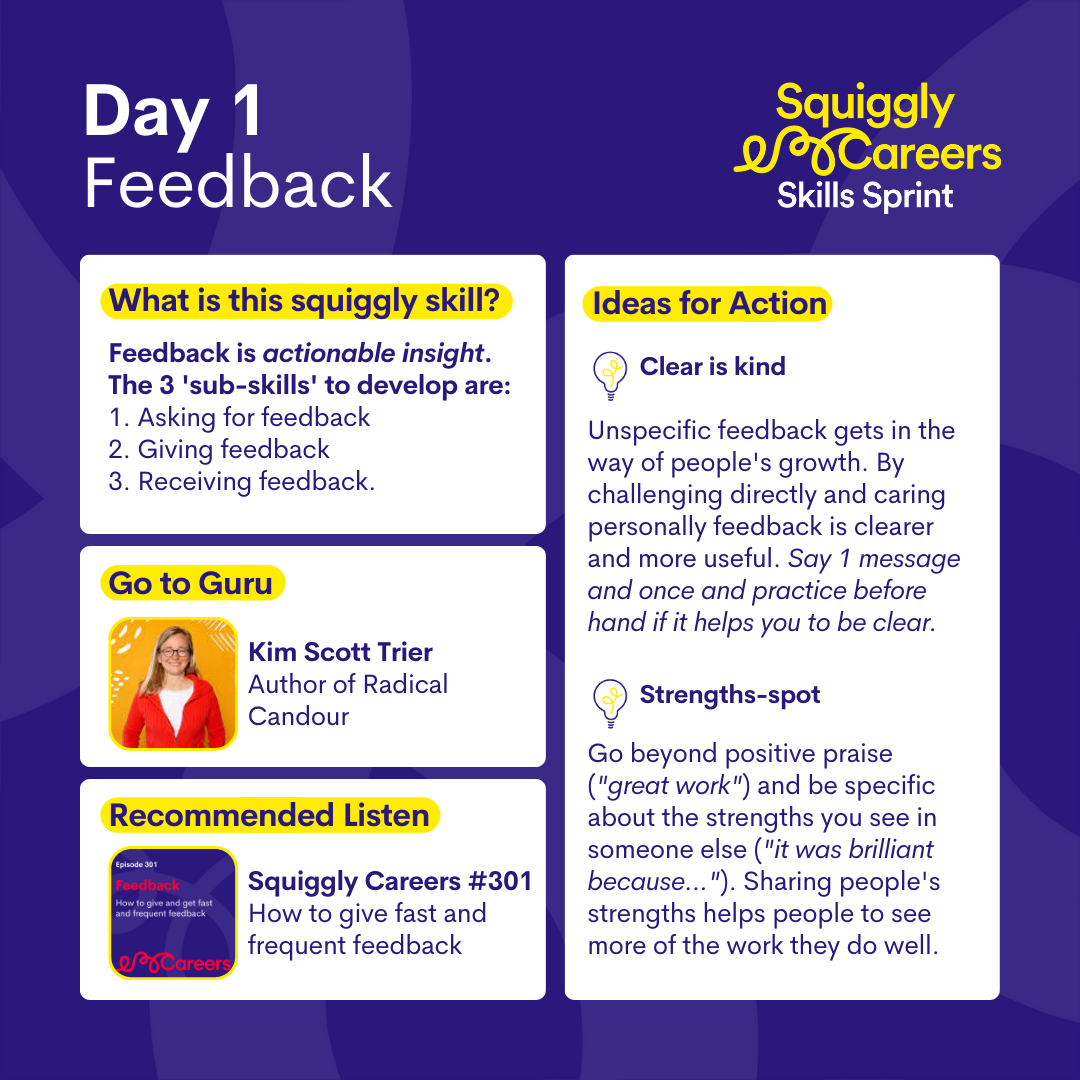 Skills Sprint: Feedback | Amazing If